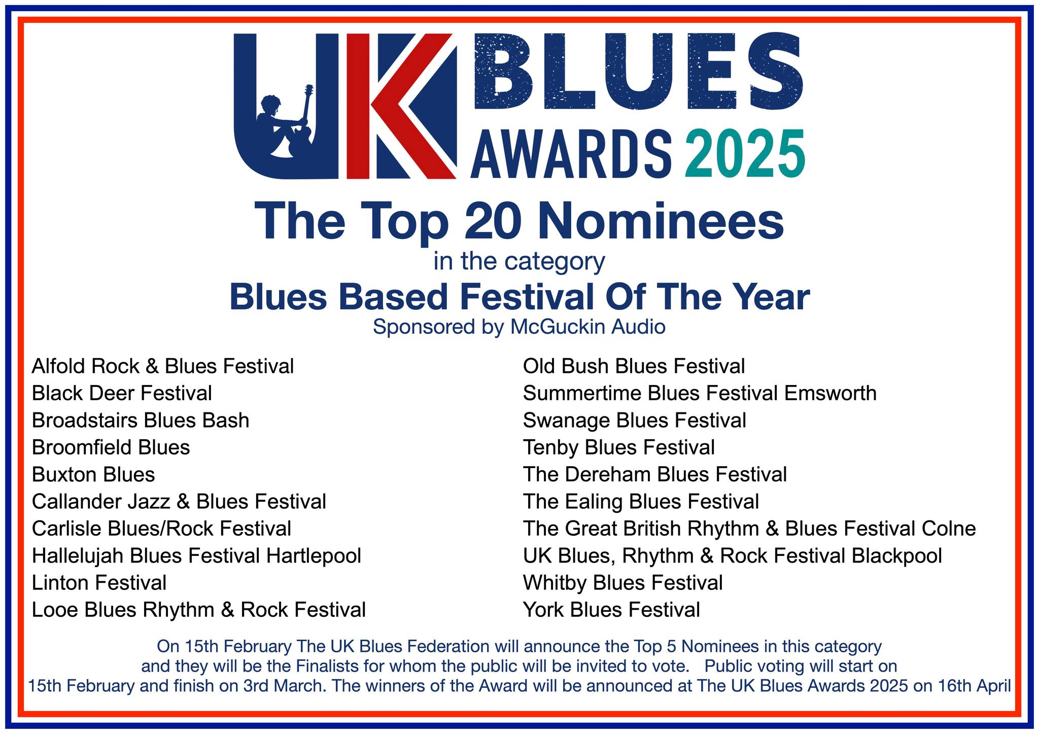 🎷 Blues Lovers, come here! Check the Best Festivals in the UK & Europe ...